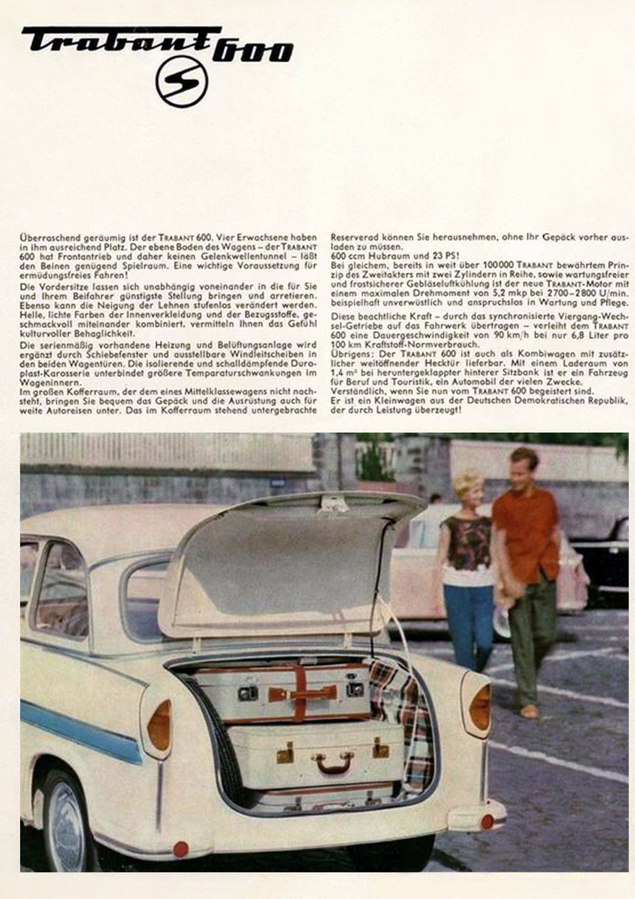 Trabant 600 1962