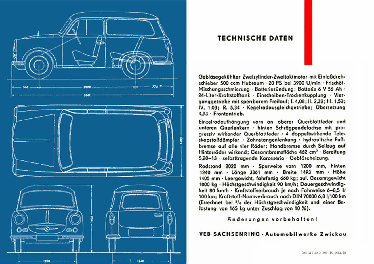 Trabant Kombi 1959